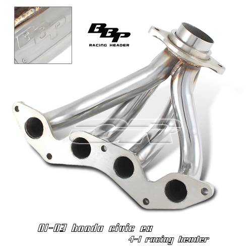 Honda Civic Option Racing Racing Exhaust Header - 43-20118