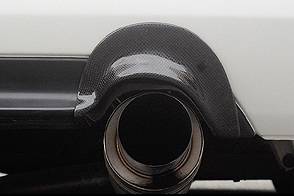 Honda S2000 Chargespeed Exhaust Tip Heat Shields - CS330HSC