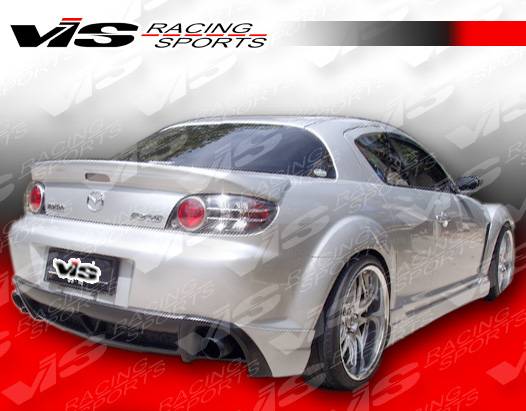 Mazda RX-8 VIS Racing Wings Rear Bumper - 04MZRX82DWIN-002