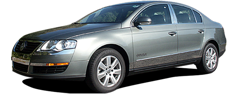 VOLKSWAGEN PASSAT 4dr QAA Stainless 8pcs Rocker Panel Trim TH26675