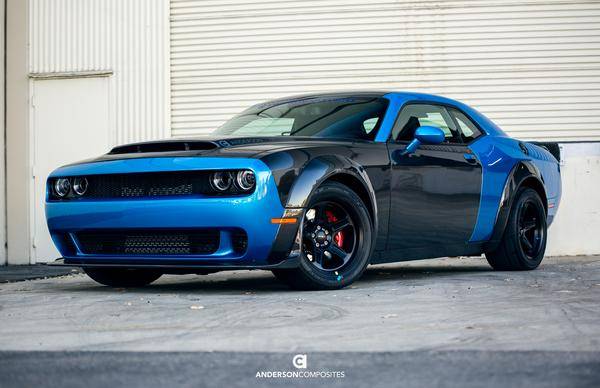 Dodge Challenger Type-CH Anderson Composites Fiber Body Kit- Doors AC ...
