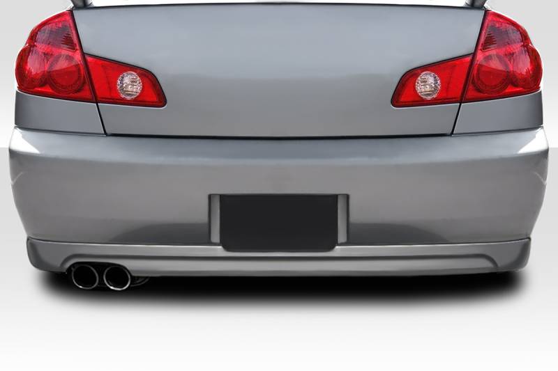 Infiniti G Sedan 4DR Nismo Look Duraflex Rear Lip Add On Body Kit 119132