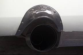 Nissan 350Z Chargespeed Exhaust Tip Heat Shields - CS722HSC