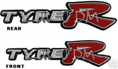 Honda & Acura Type R Emblem