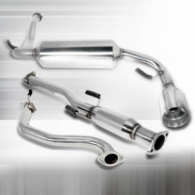 Honda Civic Custom Disco JDM Catback Exhaust System - MFCAT3-CV88