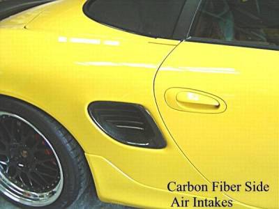 Carbon Fiber Side Air Intake set