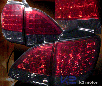 Red Smoke Altezza LED Taillights