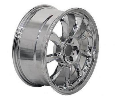 18 Inch Star Chrome - 4 Wheel Set