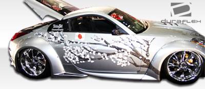 Nissan 350Z Duraflex Vader 3 Wide Body Body Kit - 9 Piece - 108084