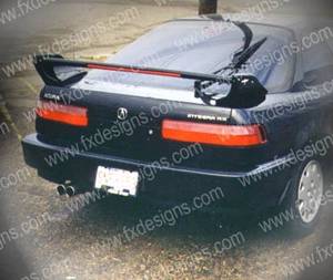 Acura Integra FX Design Paintable Wings Style Combat Wing with Lights ...