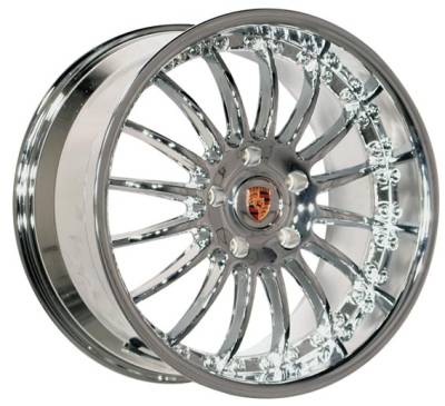 19 Inch Chrome Multi - 4 Wheel Set