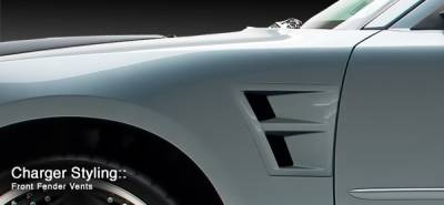 Dodge Charger 3dCarbon Front Fender Vents - Right & Left - 691977