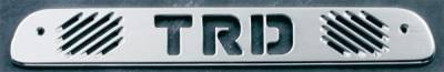 All Sales Third Brake Light Cover - TRD Design - Polished - 74009P