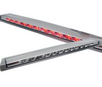 Ford Mustang 4 Car Option LED Third Brake Light - Silver - LB3-FM99LEDCS-6