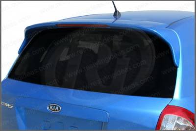 Kia Spectra Restyling Ideas Factory Style Spoiler with LED - 01-KISPE05FHL