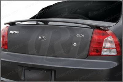 Kia Spectra Restyling Ideas Factory Style Spoiler - 01-KISPHB01F