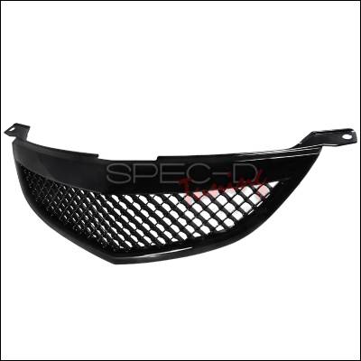 Mazda 3 4DR Spec-D Front Grille - Black - HG-MZ304