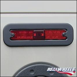 Hummer H3 RealWheels Front Marker Light Trim - Black Powder Coat - Pair ...