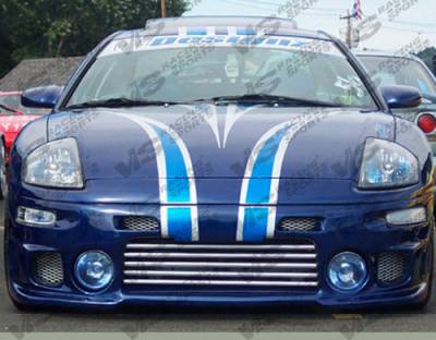 Mitsubishi Eclipse VIS Racing Evolution Front Bumper - 00MTECL2DEVO-001