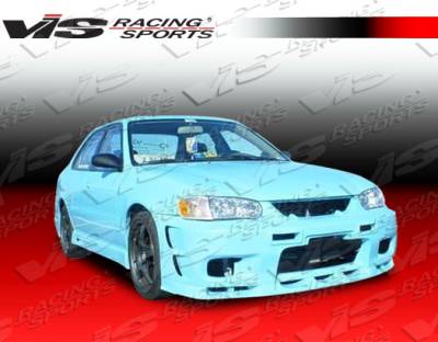 Toyota Corolla VIS Racing Omega Front Bumper - 01TYCOR4DOMA-001