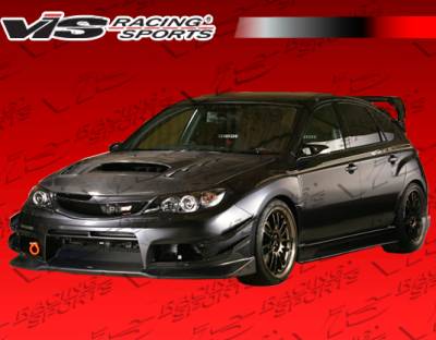Subaru WRX VIS Racing VRS Front Bumper - 08SBWRXHBVRS-001