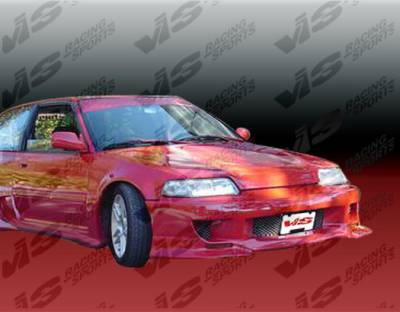 Honda CRX VIS Racing Strada F1 Front Bumper - 88HDCRXHBSF1-001