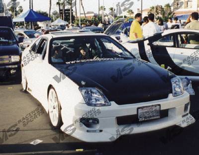 Honda Prelude VIS Racing Strada F2 Front Bumper - 97HDPRE2DSF2-001