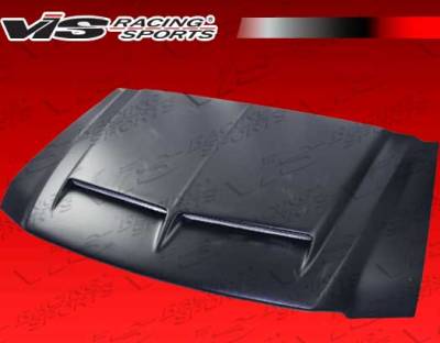 Ford Excursion VIS Racing Fiberglass Cowl Induction 2 Hood ...