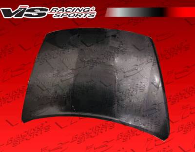Dodge Caliber VIS Racing OEM Black Carbon Fiber Hood - 07DGCAL4DOE-010C