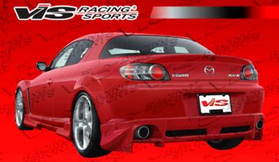 Mazda RX-8 VIS Racing Invader-2 Rear Lip - 04MZRX82DINV2-012P