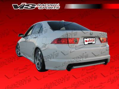 Acura TSX VIS Racing Techno R Rear Lip - 06ACTSX4DTNR-012