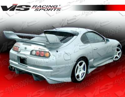Toyota Supra VIS Racing Tranz Rear Bumper - 93TYSUP2DTZ-002