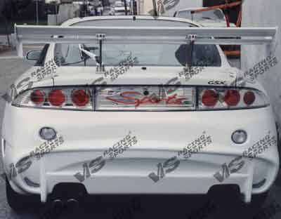 Mitsubishi Eclipse VIS Racing Invader-6 Rear Bumper - 95MTECL2DINV6-002