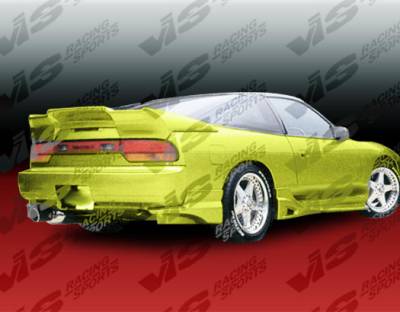 Nissan S13 VIS Racing Invader Side Skirts - 89NSS132DINV-004
