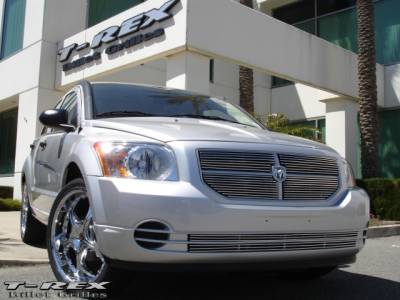 Dodge Caliber T-Rex Billet Grille Overlay - Bolt On - 4PC - 21477
