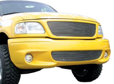 Ford F150 T-Rex Bumper Billet Grille Insert - 14 Bars - 25583
