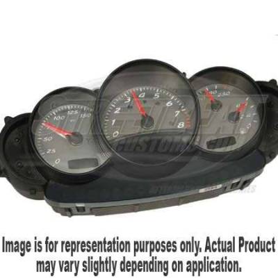 US Speedo Stainless Steel Gauge Face - Displays 170 MPH - BXT0402