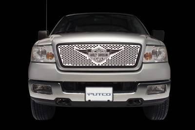 Ford F150 Putco Punch Grille Insert with Wings Logo - 56104