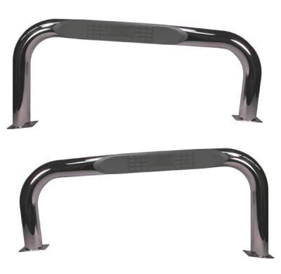 Rugged Ridge Side Tube Step - Stainless - 11593-02