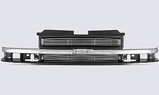 Chevrolet S10 Street Scene Chrome & Black Shell with 4mm Polished ...