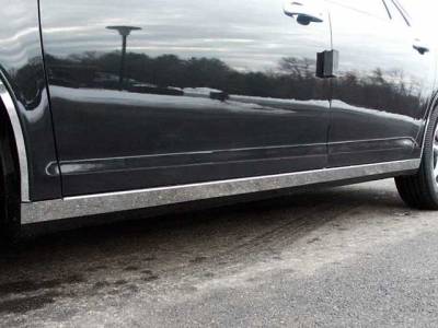CHEVROLET MALIBU 4dr QAA Stainless 4pcs Rocker Panel Trim TH48105
