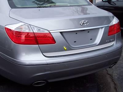 Fits Hyundai GENESIS 4dr QAA Stainless 1pcs Rear Deck Accent RD29345