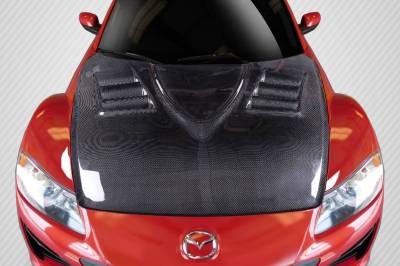 Mazda RX8 Vader Carbon Fiber Creations Body Kit- Hood 115453