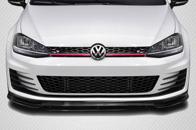 Volkswagen GTI RZ Carbon Fiber Creations Front Bumper Lip Body Kit 116998