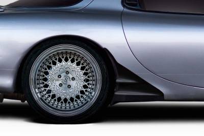 Mazda RX7 Lucid Duraflex Rear Bumper Spats Body Kit 118022