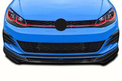 Volkswagen Golf Circuit Carbon Fiber Front Bumper Lip Body Kit 118464