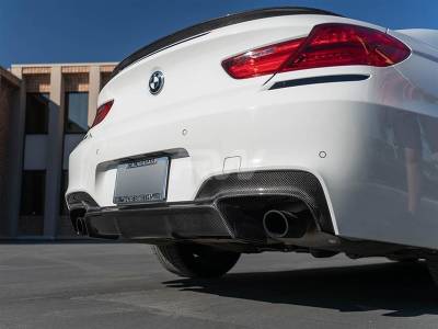 BMW F06 F12 F13 3D Style Carbon Fiber Diffuser bmwf13003