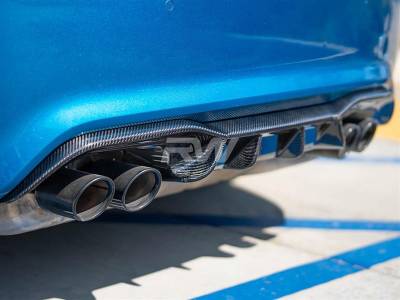 BMW F87 M2 DTM Carbon Fiber Rear Diffuser bmwf8727
