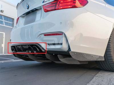 BMW F8X M3 M4 Varis Style CF Rear Diffuser bmwf8x054