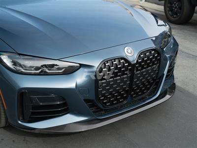 BMW G22 G23 Performance Style Carbon Fiber Front Lip bmwg22015